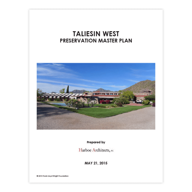 master-plan - Frank Lloyd Wright Foundation