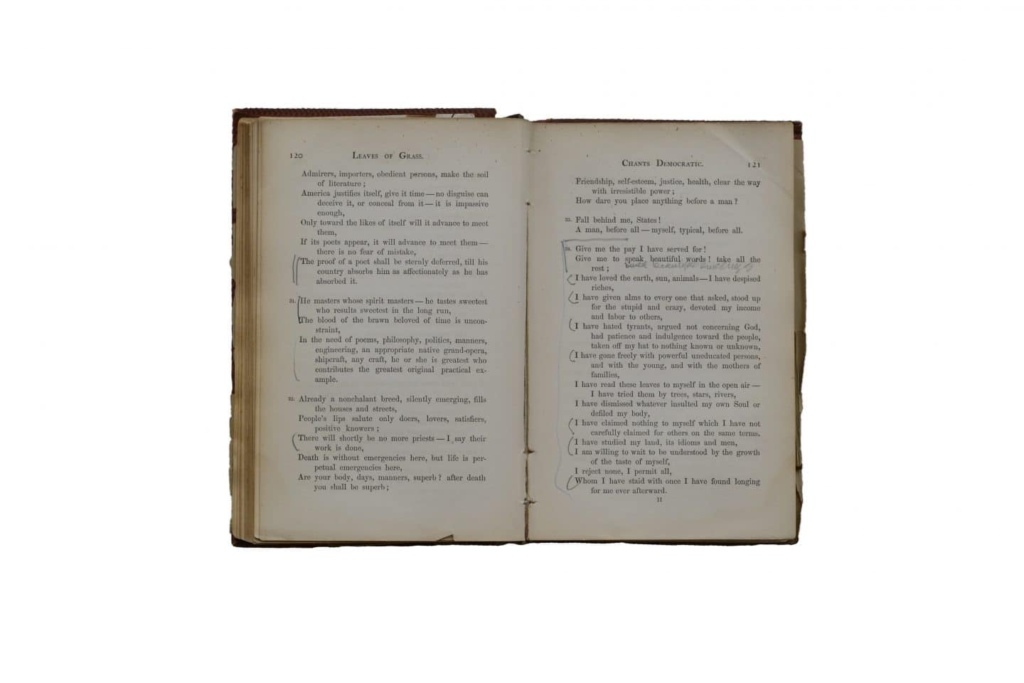 Frank Lloyd Wright’s Personal Notes on Leaves of Grass - Frank Lloyd ...