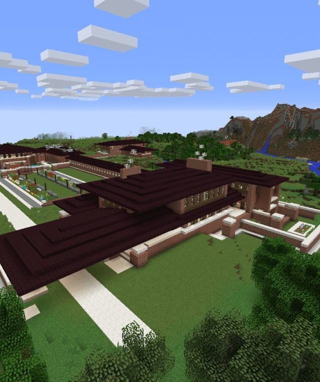 Wrightcraft: Minecraft Meets Frank Lloyd Wright - Frank Lloyd Wright ...