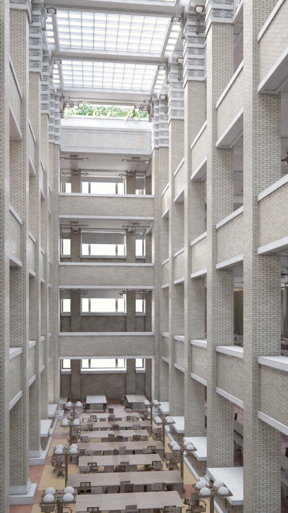 Larkin Administration Building 08 - Frank Lloyd Wright Foundation