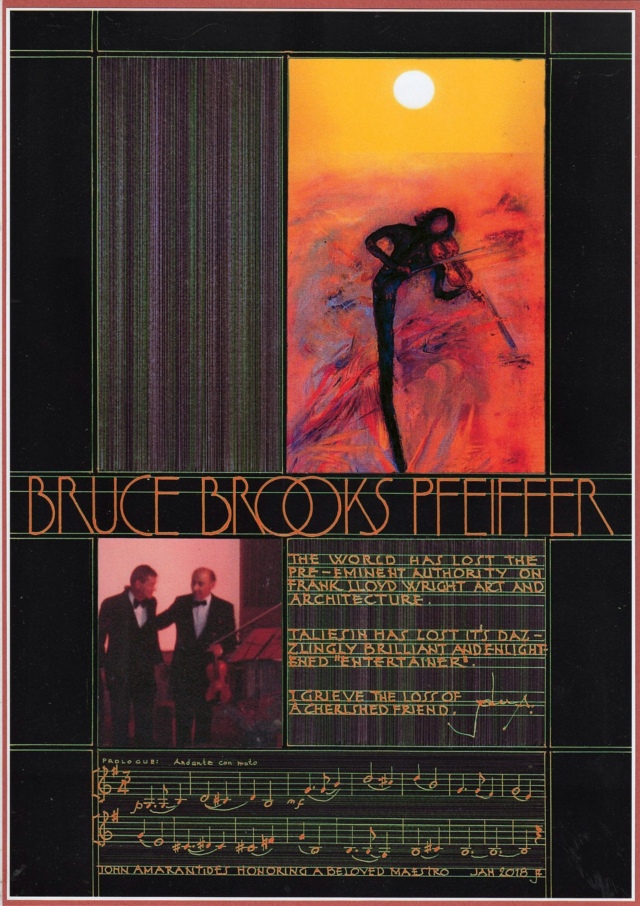 Remembering Bruce Brooks Pfeiffer - Frank Lloyd Wright Foundation