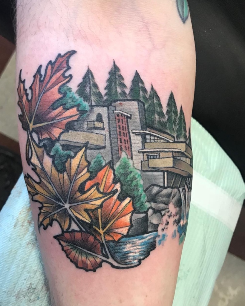 Frank Lloyd Wright-Inspired Tattoos - Frank Lloyd Wright Foundation