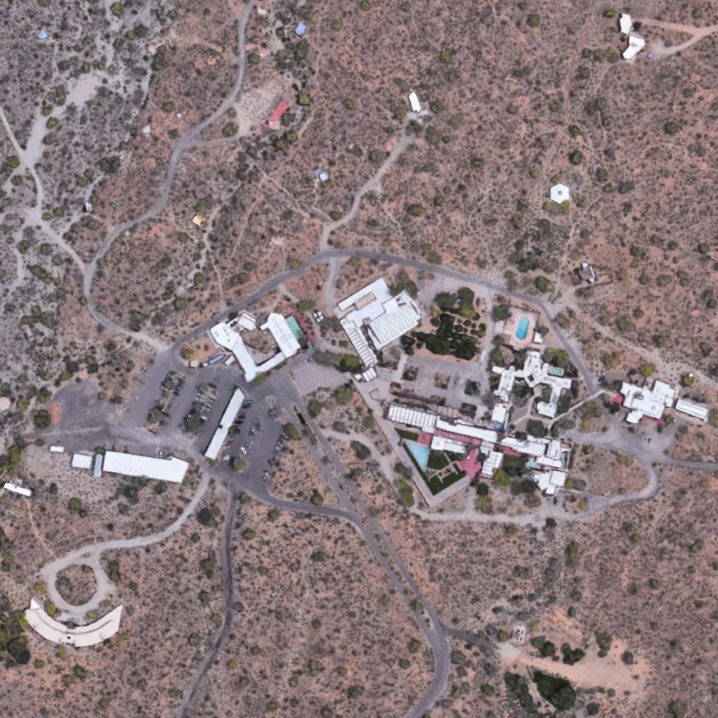 MV_Taliesin West_Aerial Photo - Frank Lloyd Wright Foundation