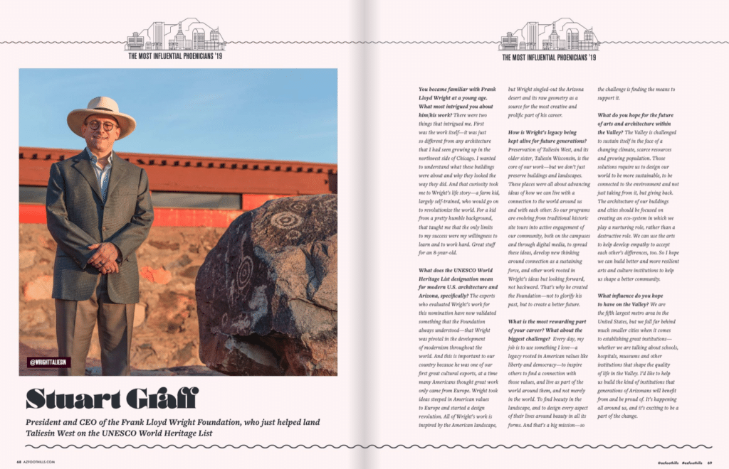 Arizona Foothills Magazine: Most Influential Phoenicians of 2019 ...
