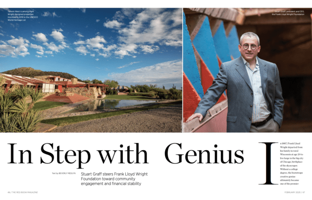 The Red Book Magazine: In Step with Genius - Frank Lloyd Wright Foundation