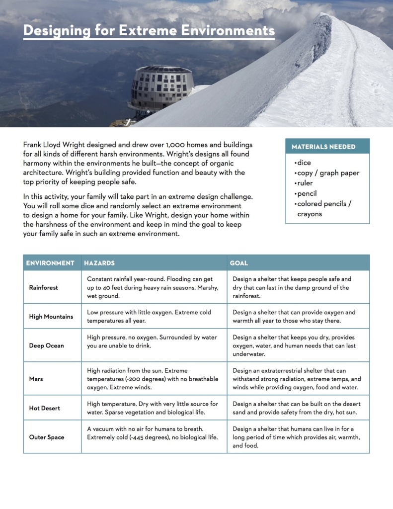 ED_ExtremeEnvironment_v02_VirtualClassroom - Frank Lloyd Wright Foundation