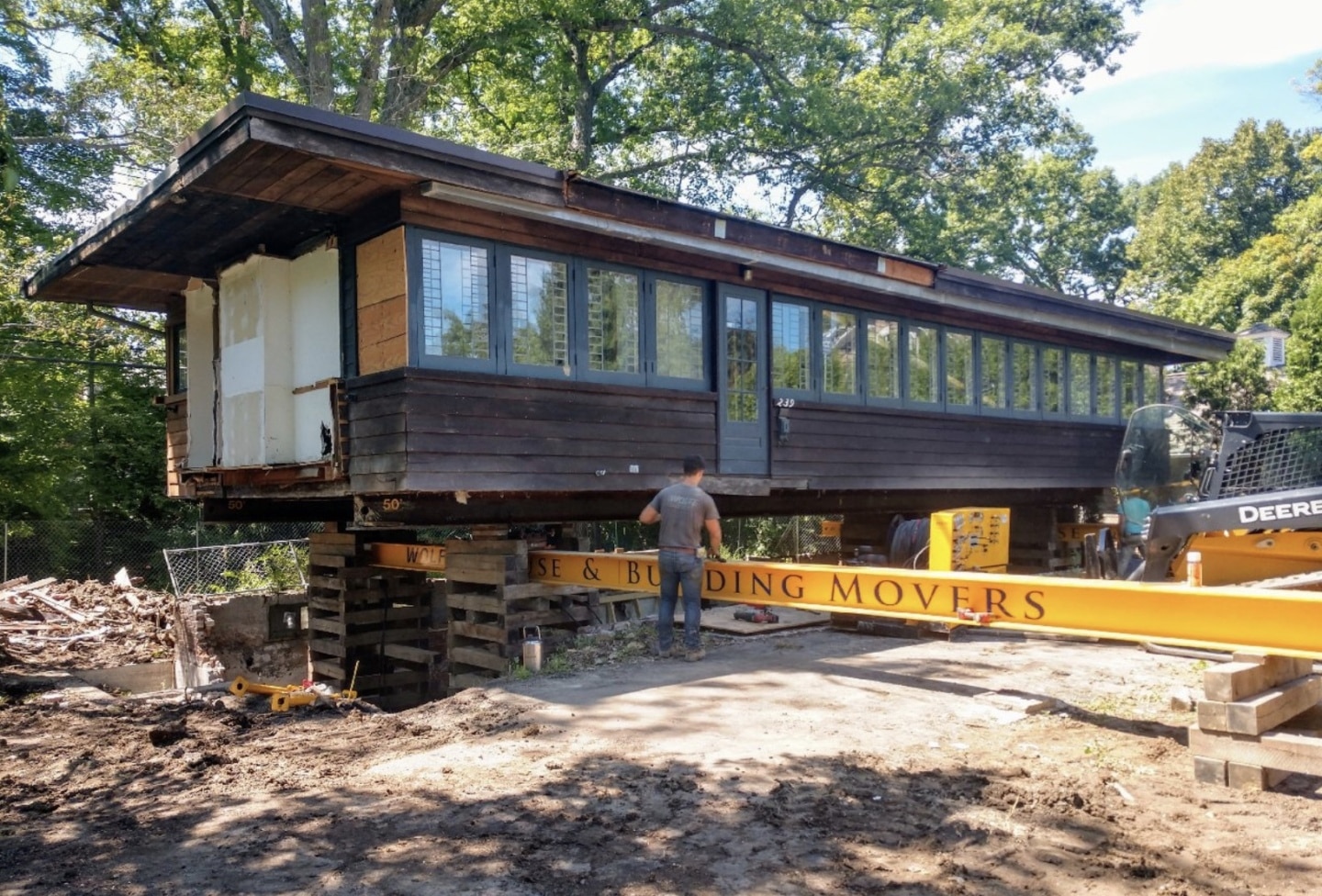 Booth Building & Movers beam - Frank Lloyd Wright Foundation
