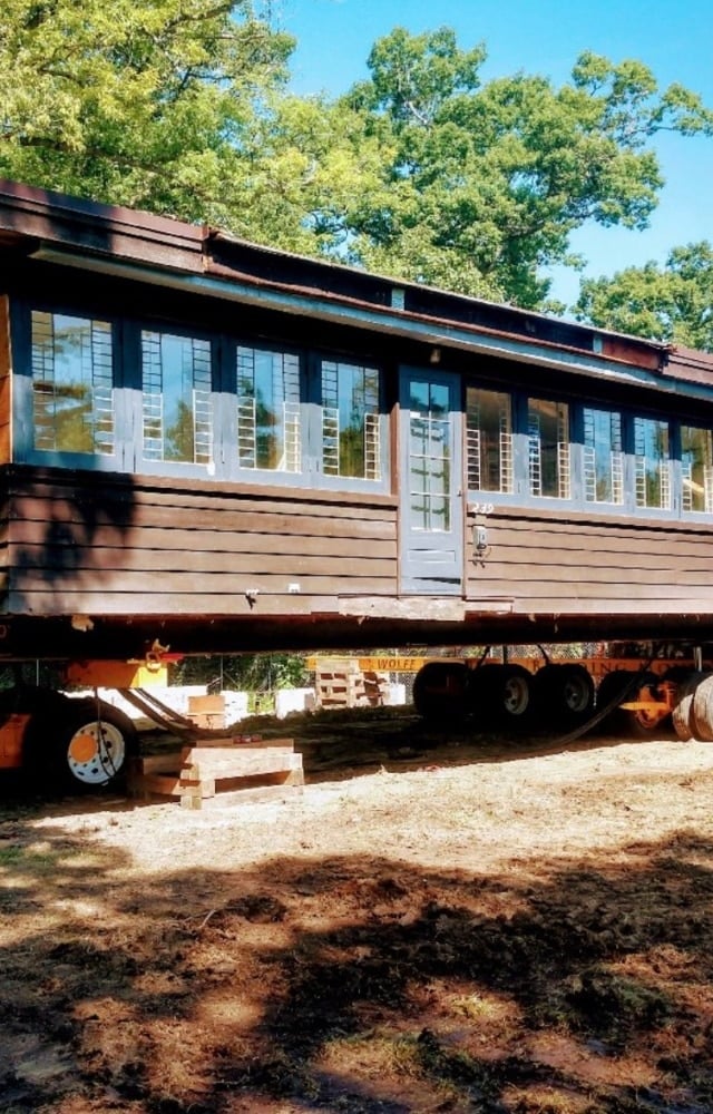 Historic Booth Cottage Moved and Saved From Demolition - Frank Lloyd ...