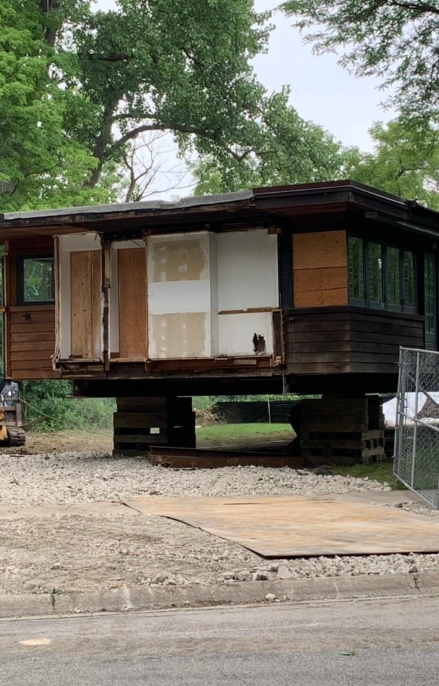 Historic Booth Cottage Moved and Saved From Demolition - Frank Lloyd ...