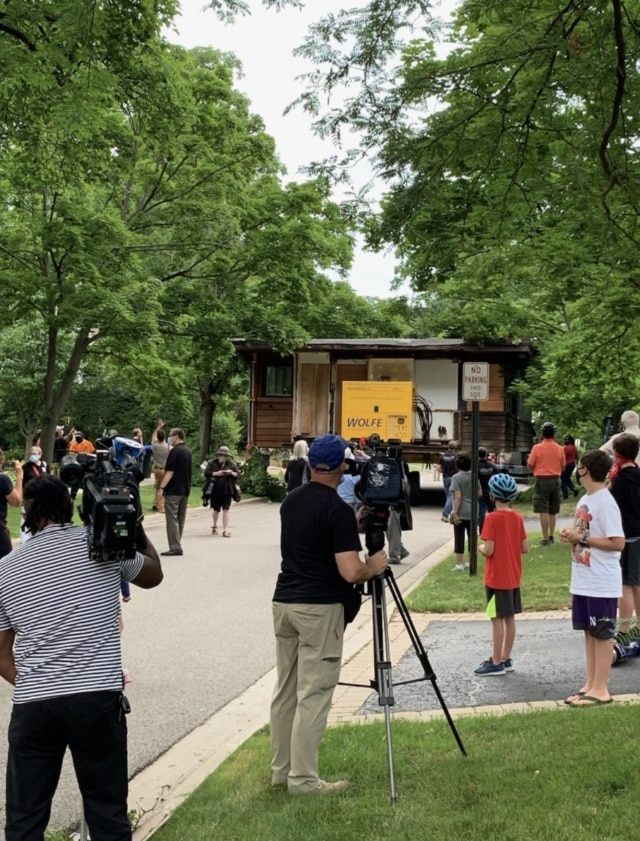 Historic Booth Cottage Moved and Saved From Demolition - Frank Lloyd ...
