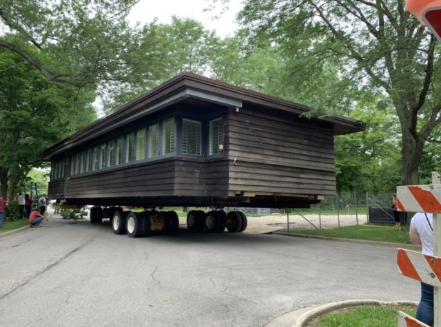 Parking the Booth House - Frank Lloyd Wright Foundation