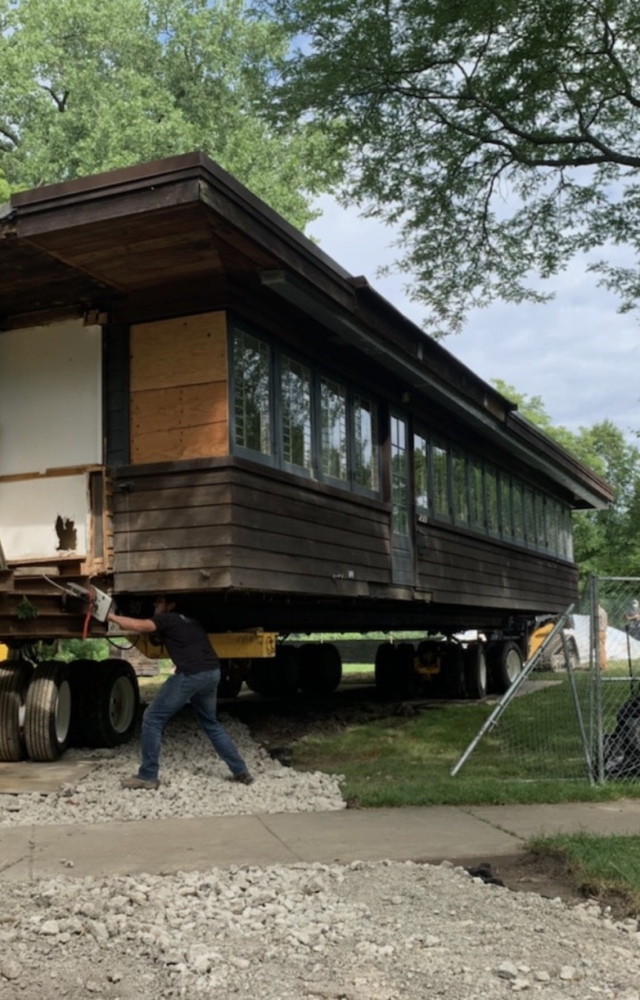 Historic Booth Cottage Moved and Saved From Demolition - Frank Lloyd ...