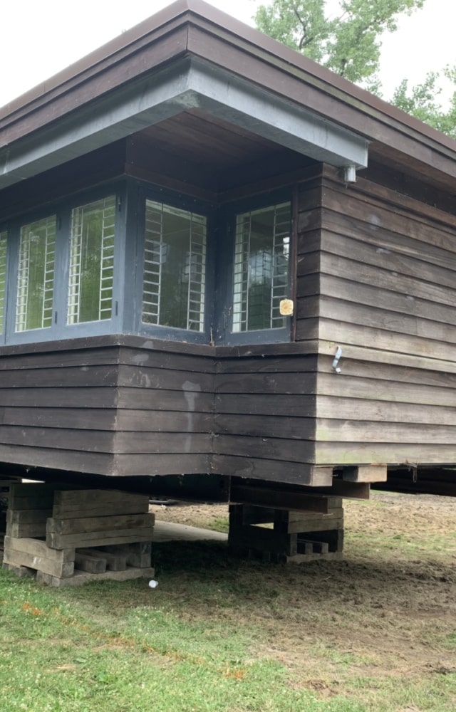Historic Booth Cottage Moved and Saved From Demolition - Frank Lloyd ...