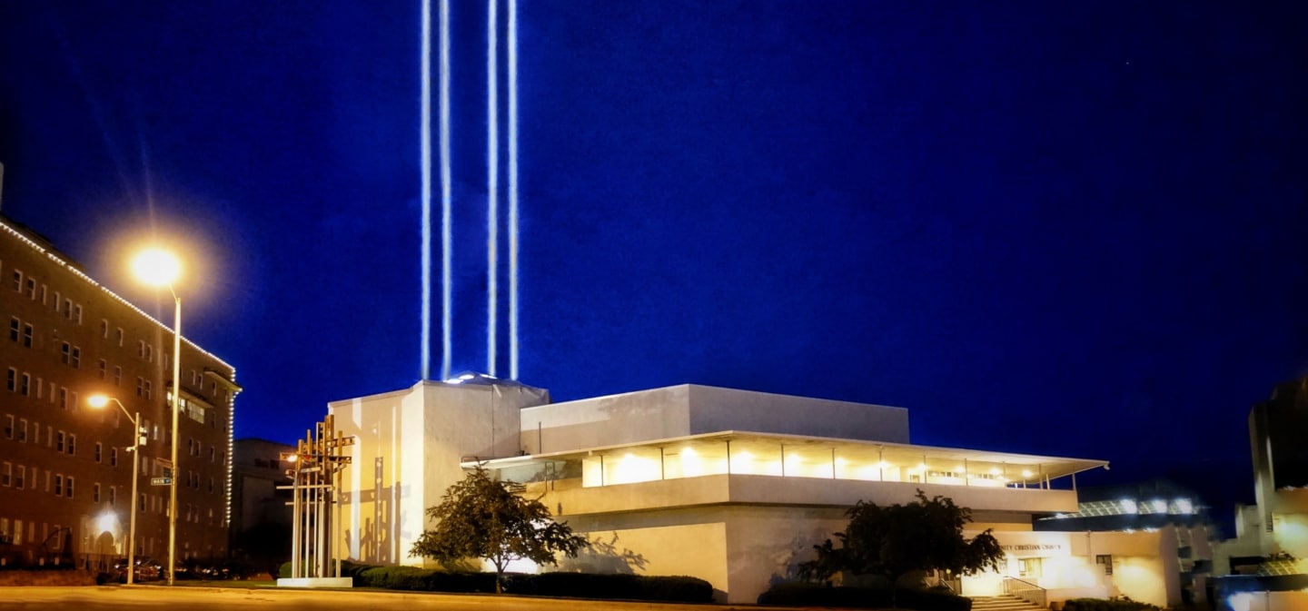 Steeple plus building - Frank Lloyd Wright Foundation