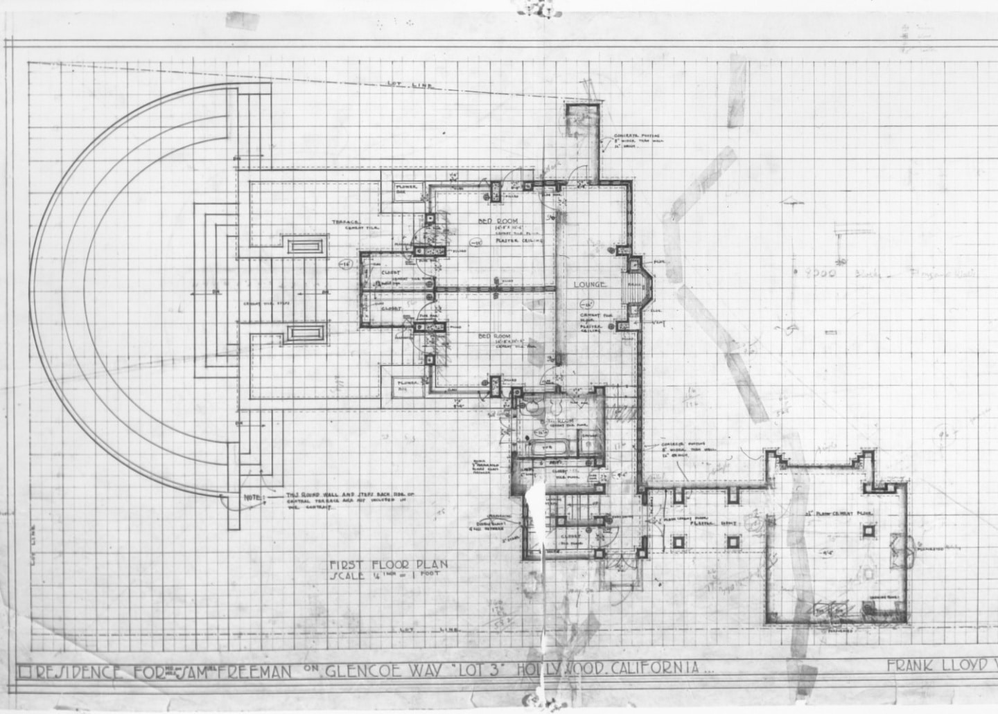 Frank Lloyd Wright's Samuel & Harriet Freeman House For Sale - Frank ...