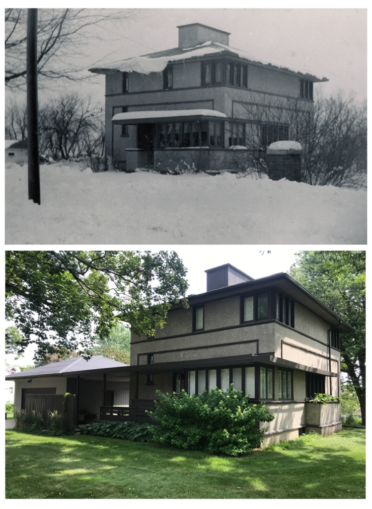 Meier House Then and Now - Frank Lloyd Wright Foundation