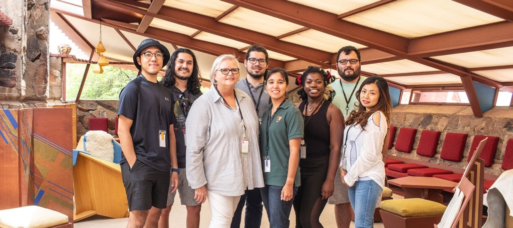 UTSA students spend summer studying, archiving interior spaces at Frank ...