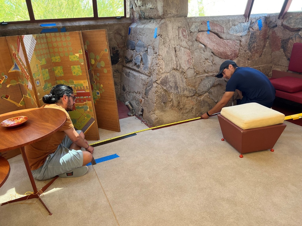 UTSA students spend summer studying, archiving interior spaces at Frank ...