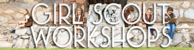 girl scout workshops header - Frank Lloyd Wright Foundation